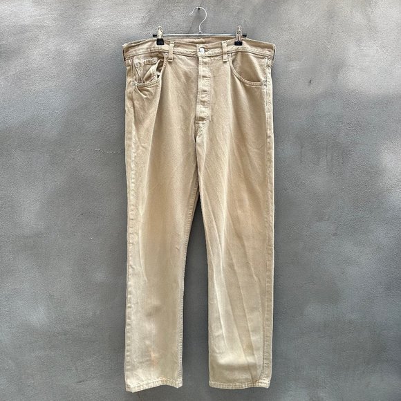 Levi's | Jeans | Vintage Levis 5 Tan Denim Jeans | Poshmark